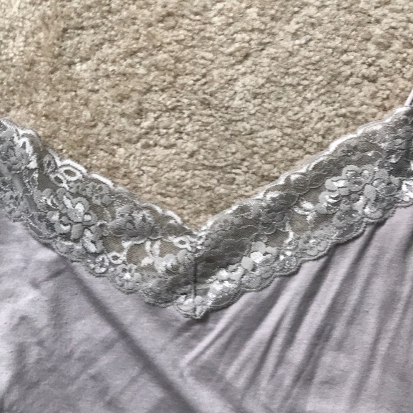 Elle | Tops | Elle Light Grey Cami M | Poshmark